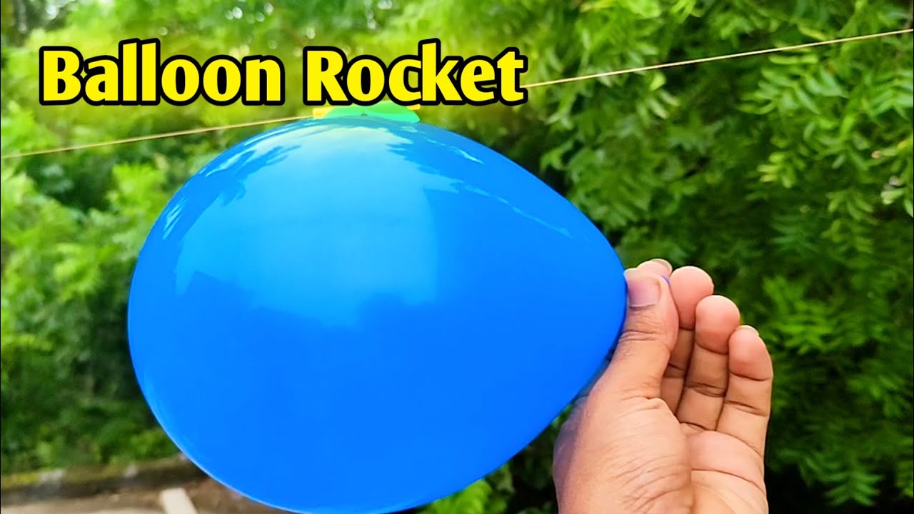 Balloon Rocket Race - YouTube