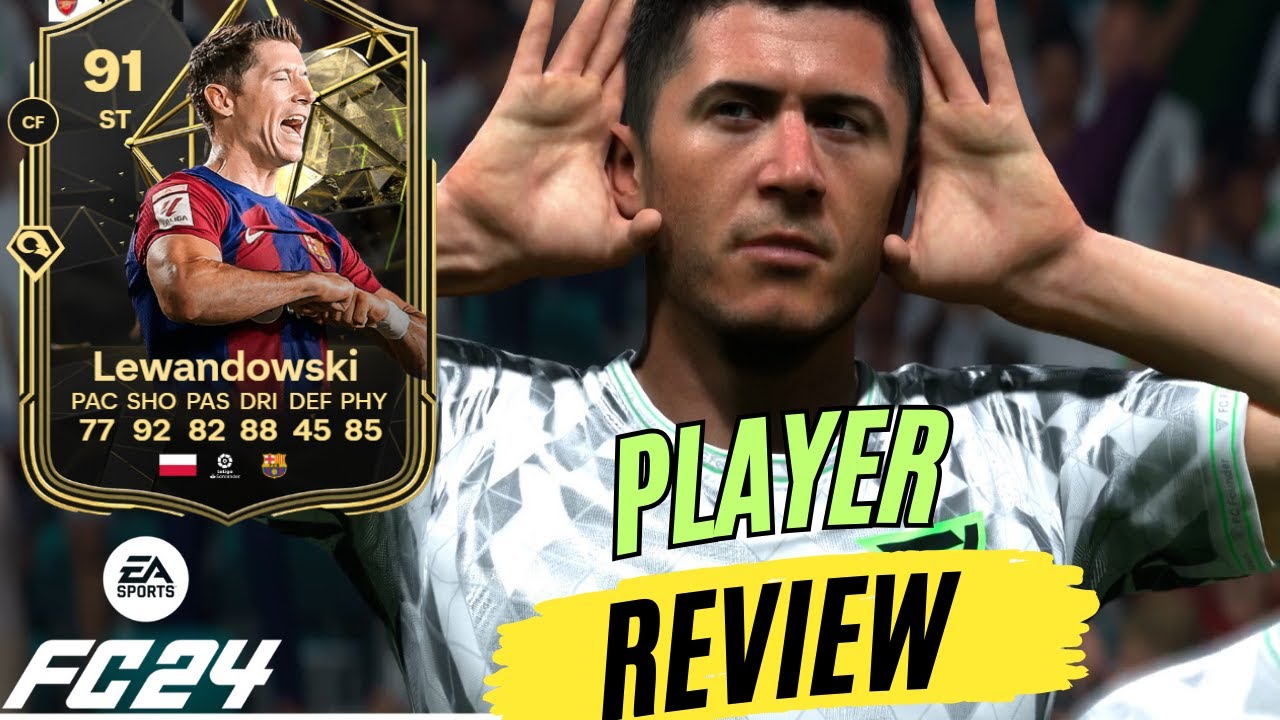 Unleash ROBERT LEWANDOWSKI's Power - Inform EA FC 24 Player Review ...