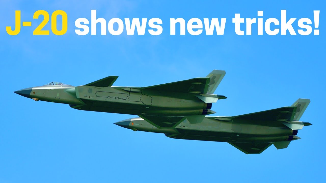 J-20 new tricks unveiled in latest flight demo! Chinese Air Force ...