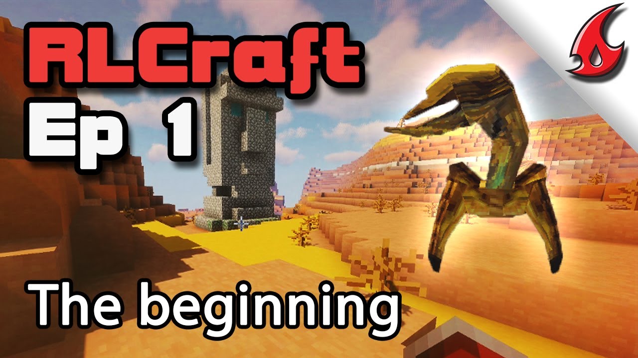 RLCraft Ep1: The Beginning - YouTube