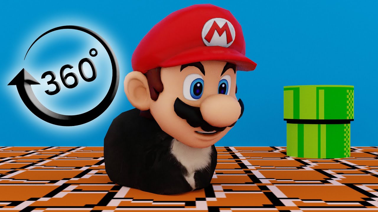 360° Maxwell The Cat Mario!!!!! 4K / VR - YouTube