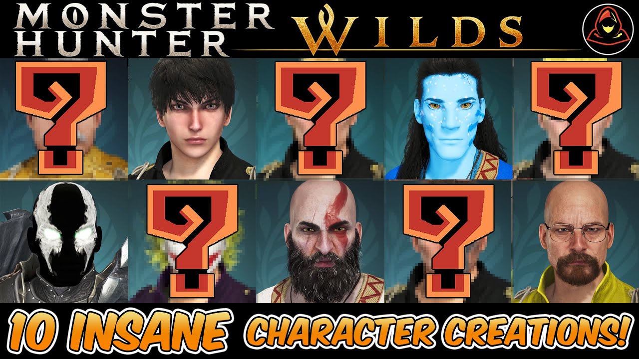 10 INSANE Monster Hunter Wilds Character Creations! - YouTube