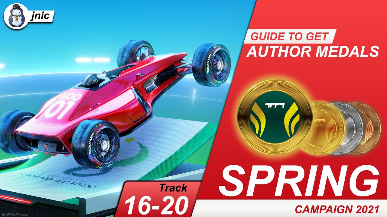AUTHOR TIME tutorial series! guide to ALL MEDALS in Trackmania! Maps 16 ...
