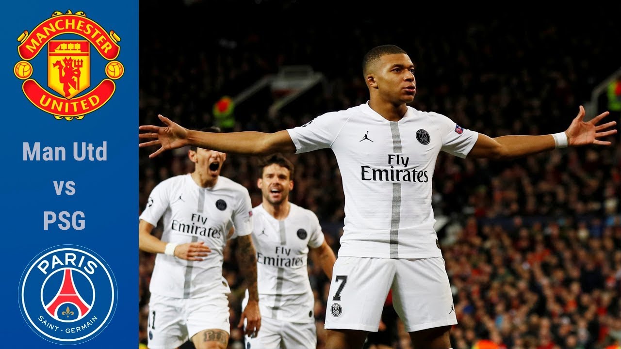 Manchester United vs PSG | Champions League | Round of 16 | 1st Leg ...