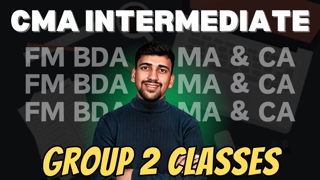 CMA Intermediate Group 2 Classes Announcement - YouTube