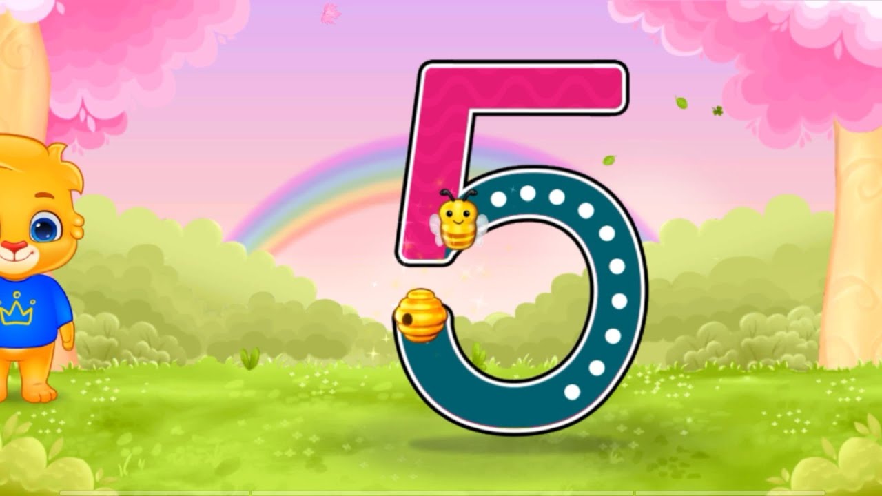 Counting Numbers | write and readnumbers | 123 learning for kids |123 ...