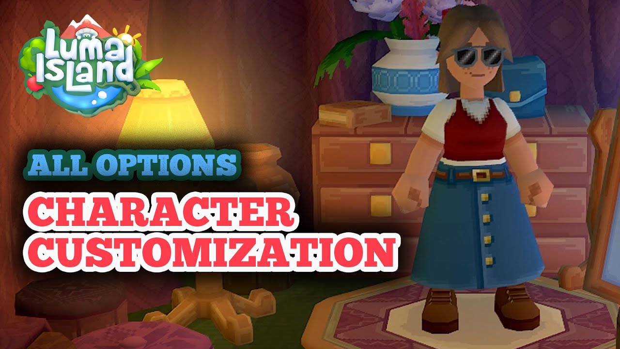 Luma Island Character Customization Options - Female & Male Starting ...