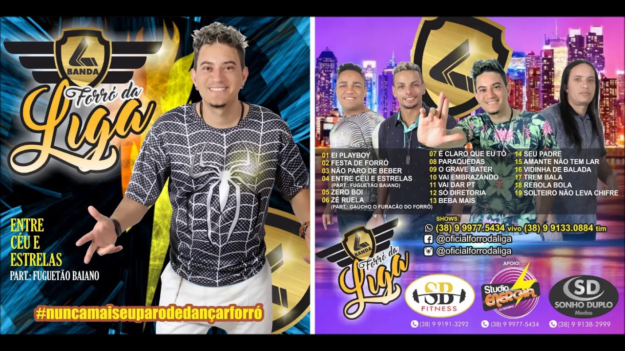 CD BANDA FORRÓ DA LIGA OFICIAL 2018 - YouTube