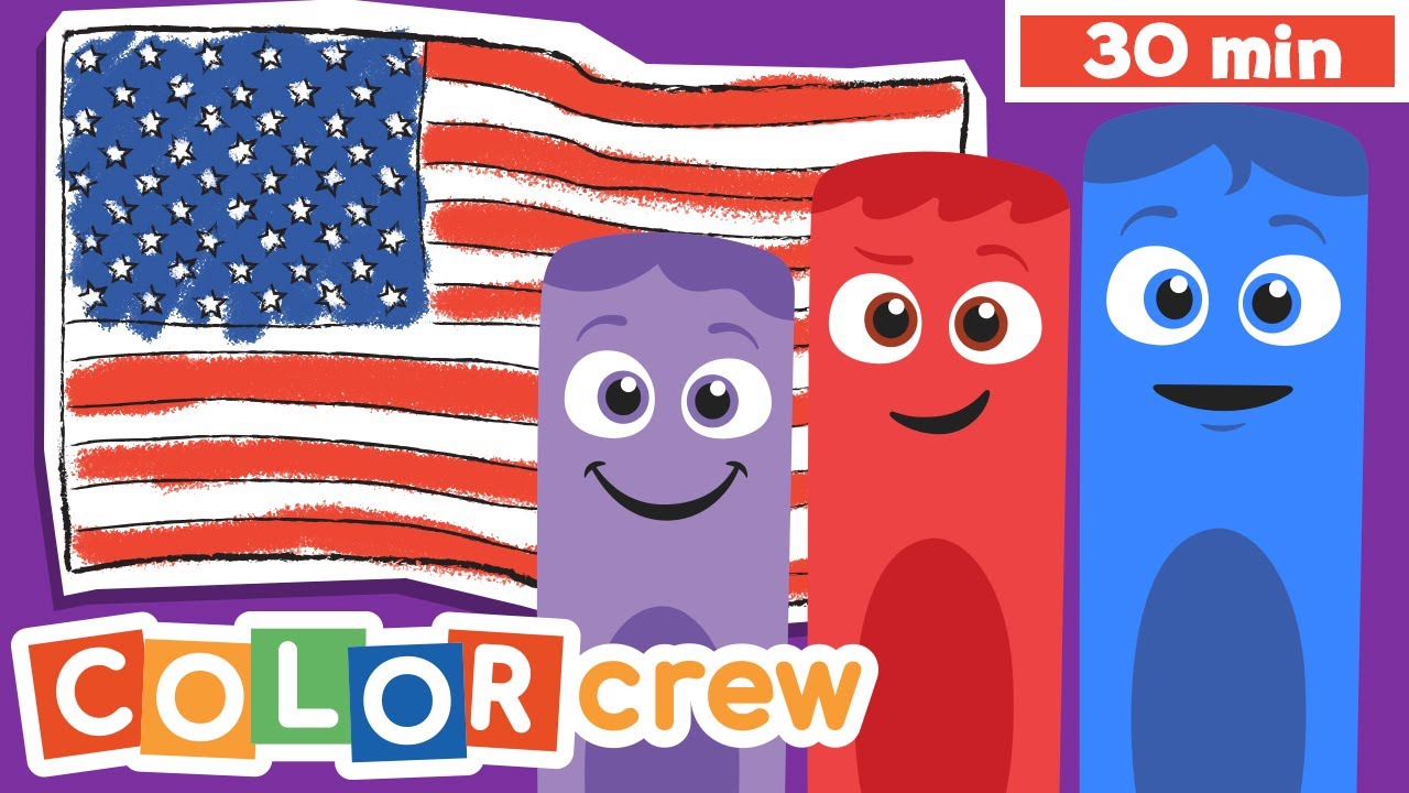 Toddler Learning Videos w Color Crew - 30 minutes | @BabyFirst Learn ...