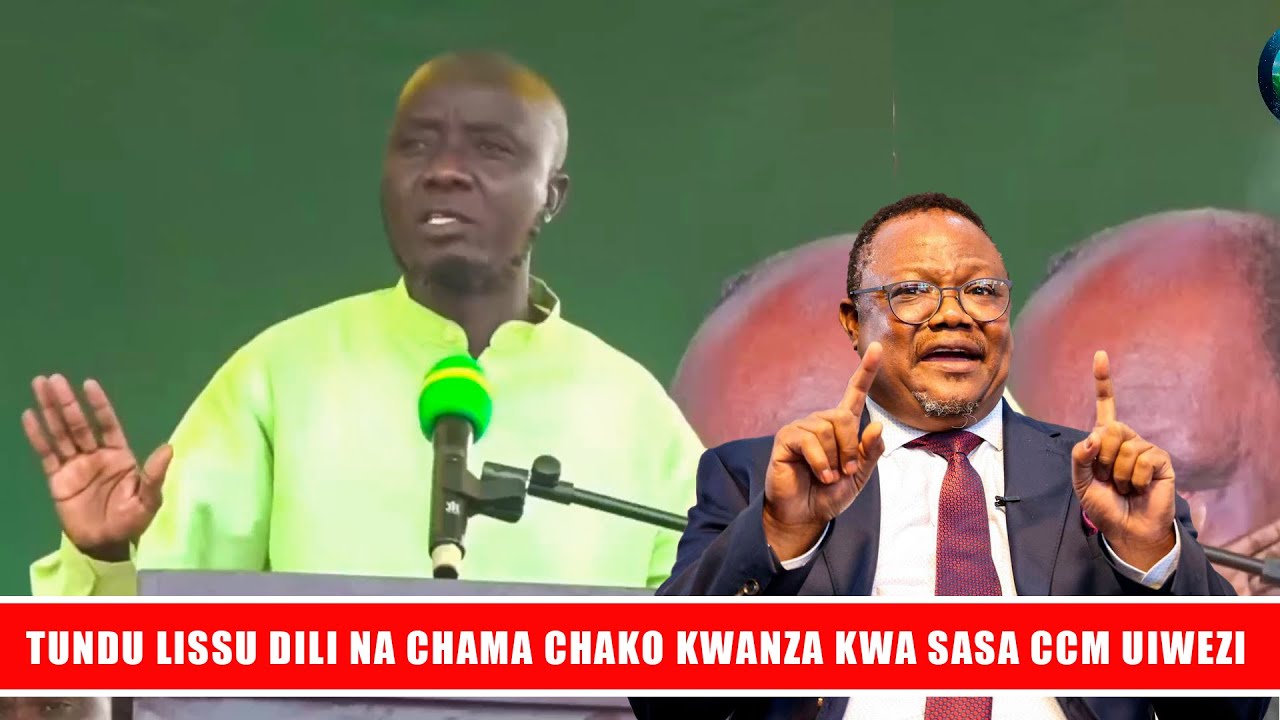 MSUKUMA ATUPA MADONGO KWA TUNDU LISSU KUMUITA MZEE STEVEN WASIRA SIO ...