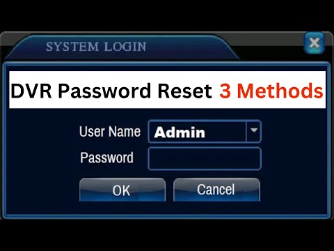 3 new method to reset hikvision dvr password reset | how to reset ...