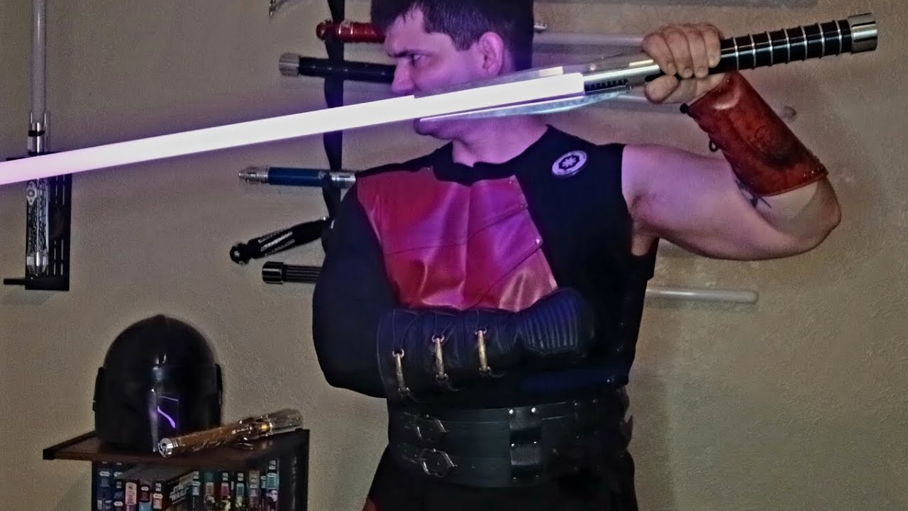 38 Move Demonstration Using The Raven Lightsaber. Main Demo First Again ...