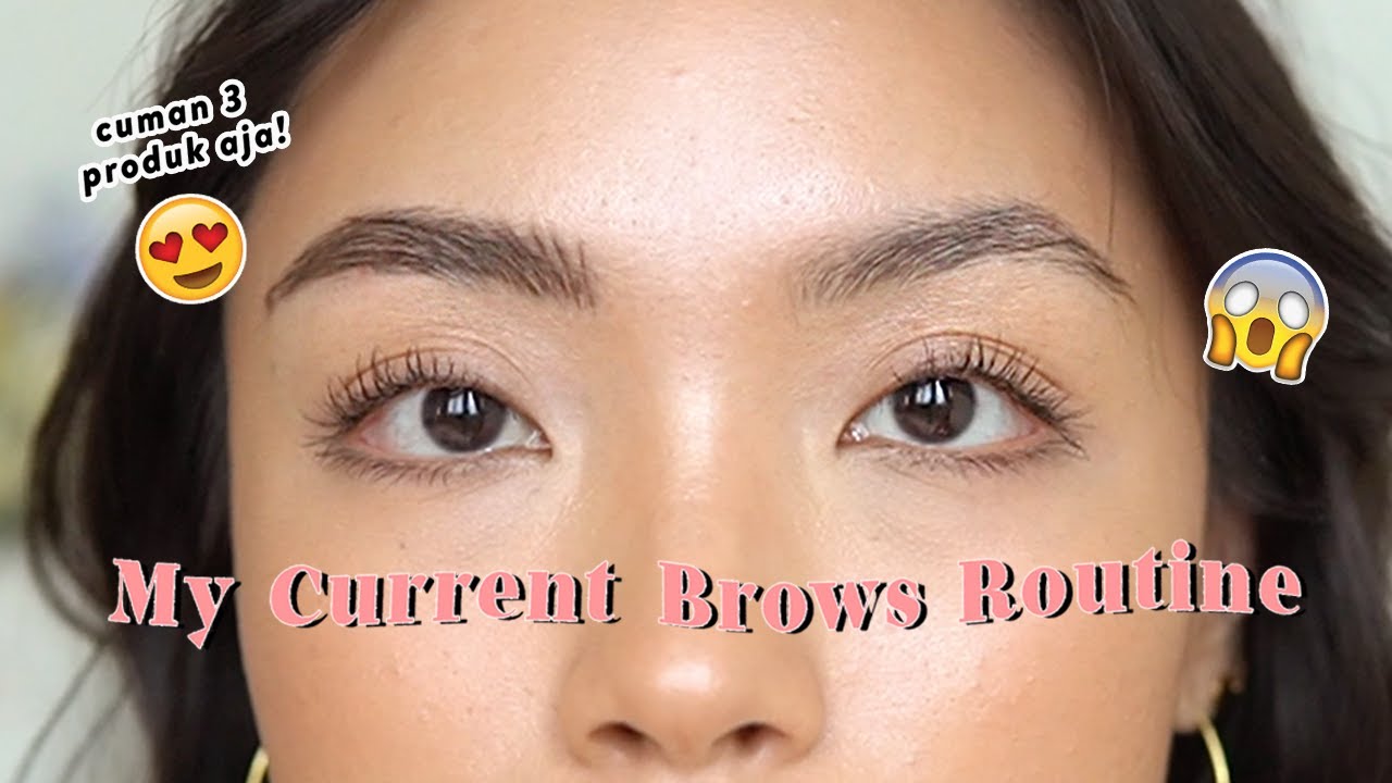 TUTORIAL ALIS FEATHERY-BUSHY NATURAL untuk pemula!!! Updated brows routine - YouTube