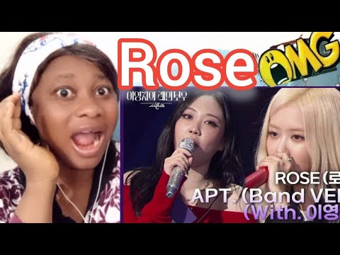 ROSÉ(로제) - APT. (Band VER.) (With. 이영지) [더 시즌즈-이영지의 레인보우] | KBS 241129 방송 - YouTube