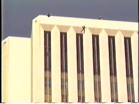 Hard Copy TV Show Base jumps - YouTube