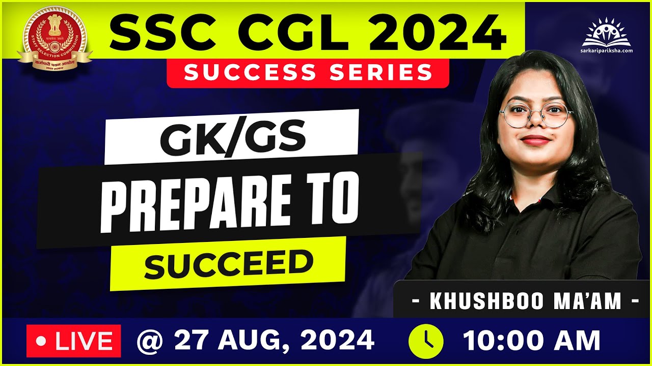 SSC CGL 2024 PREPARATION CLASSES SET 21 | SSC CGL - GK/GS CLASSES - YouTube