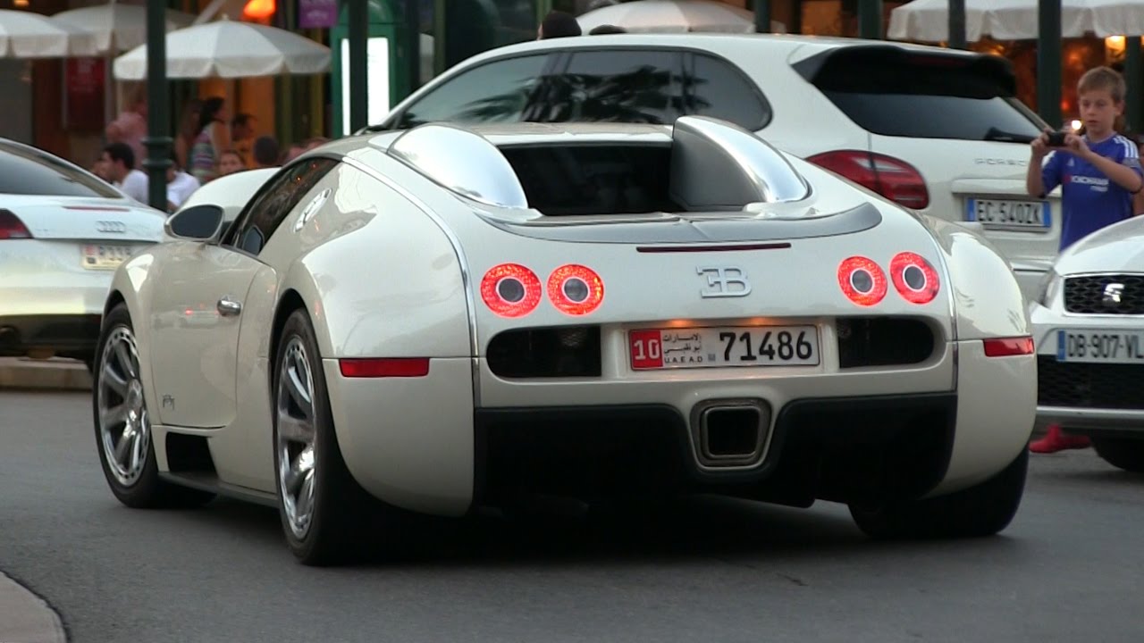 ONE-OFF Bugatti Veyron Perle de Sang in Monaco - YouTube