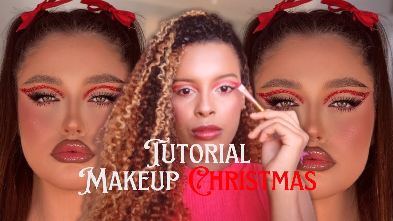 Tutorial de maquiagem para o NATAL🎄 - YouTube
