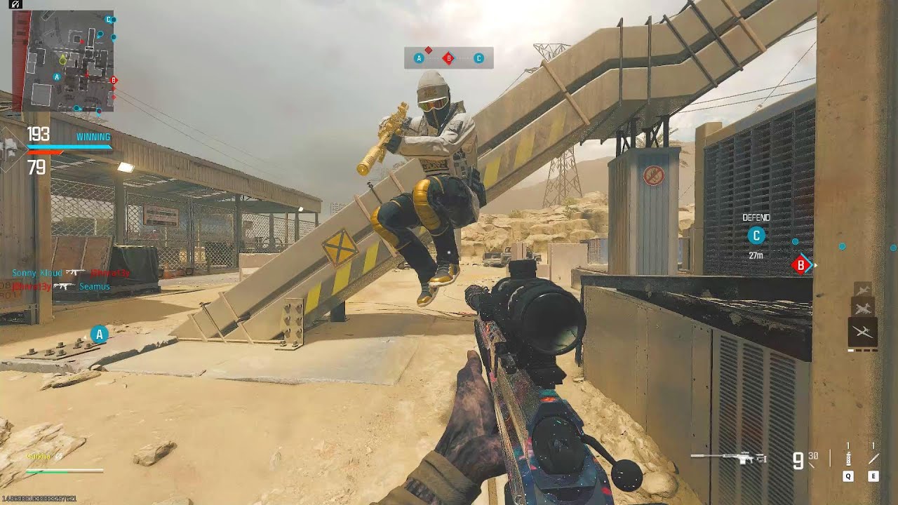 MW3 XRK Stalker sniper with Corio Eagleseye 2.5X - YouTube