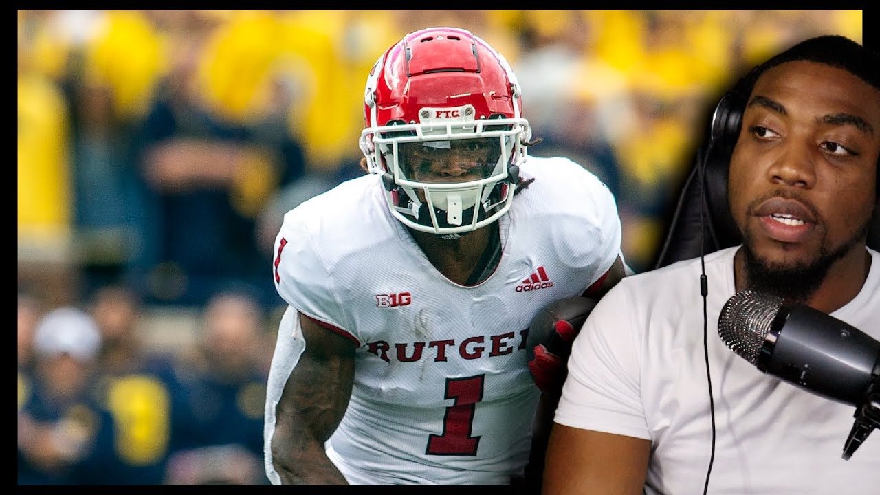 Isiah Pacheco Rutgers Highlights Reaction - YouTube