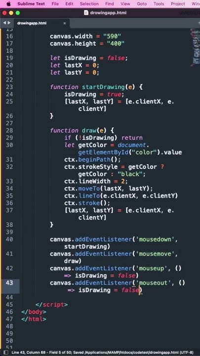 Drawing App Using Html Css Javascriptcoding Htmlcss Youtube Code