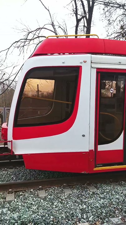 УКВЗ 71-623-03 СМЕ №5853+5856, маршрут СТ2, станция "стадион Монолит" - YouTube