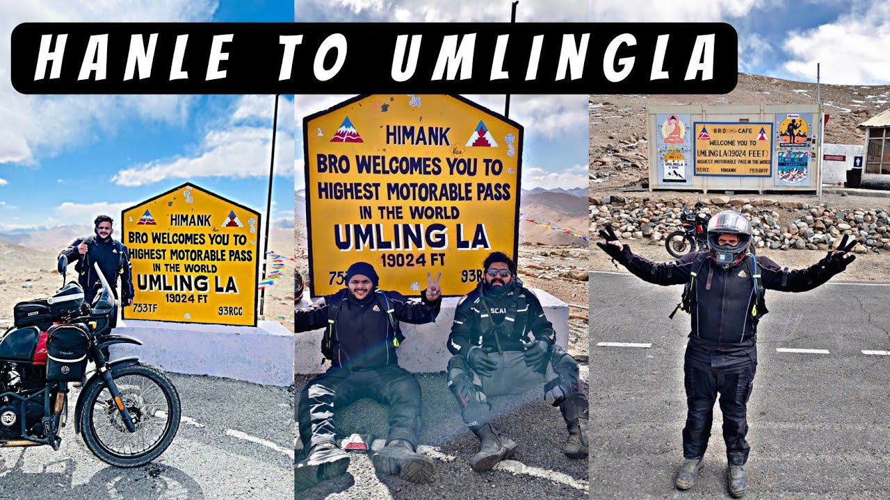 Umlingla | World's highest motorable pass | Ladakh Ride Ep7 - YouTube