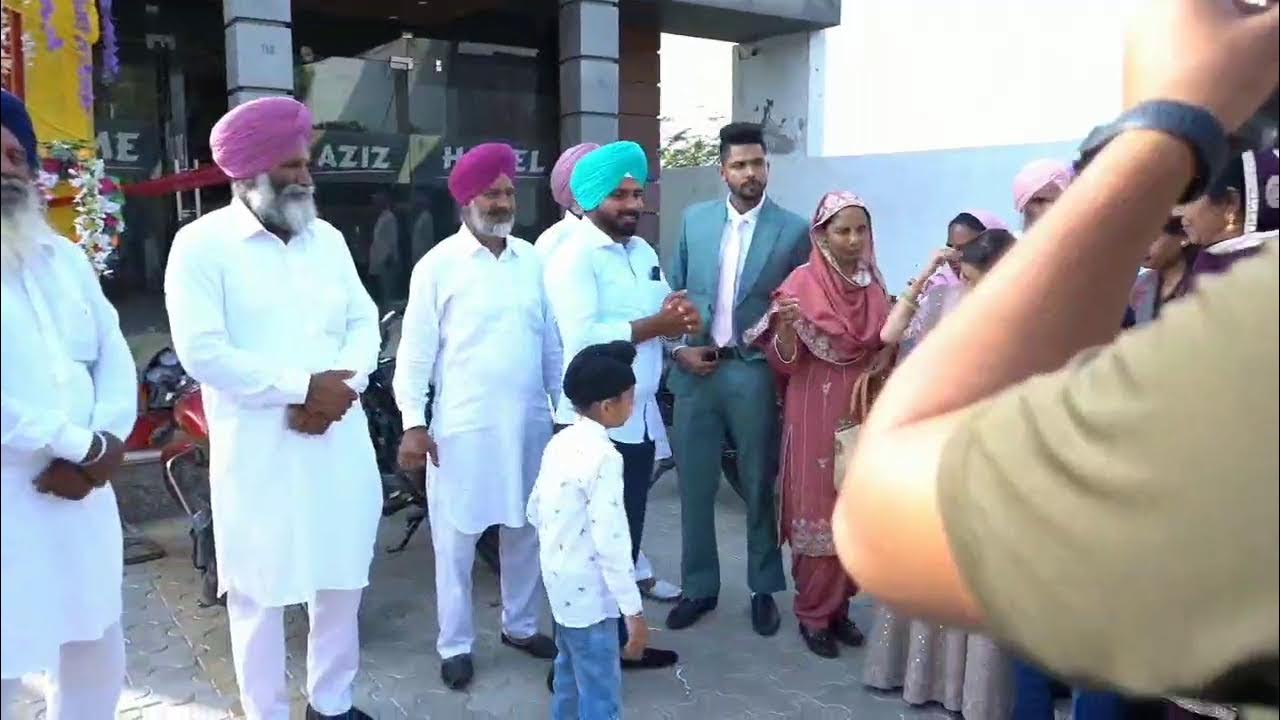 Gurpreet Singh & Rajveer Kaur Ring Ceremony Live - YouTube