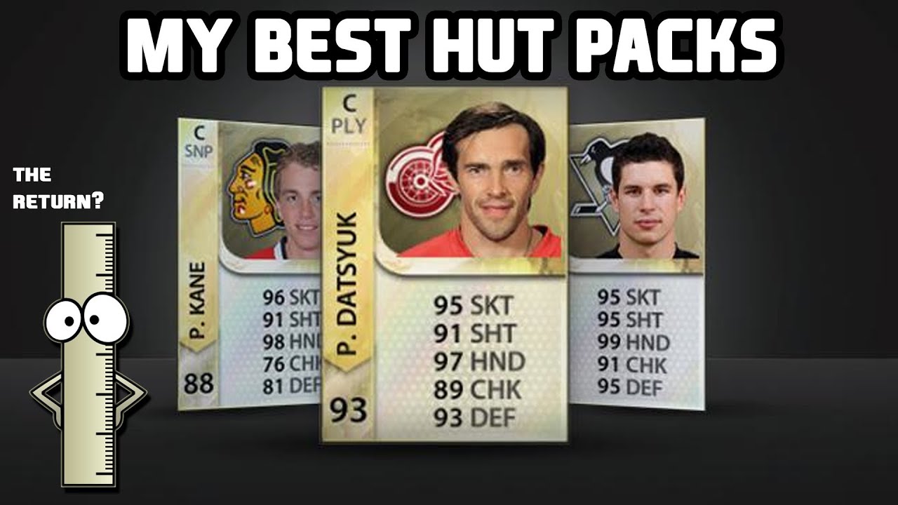 NHL 14: HUT - My Best HUT Packs Ever! - YouTube
