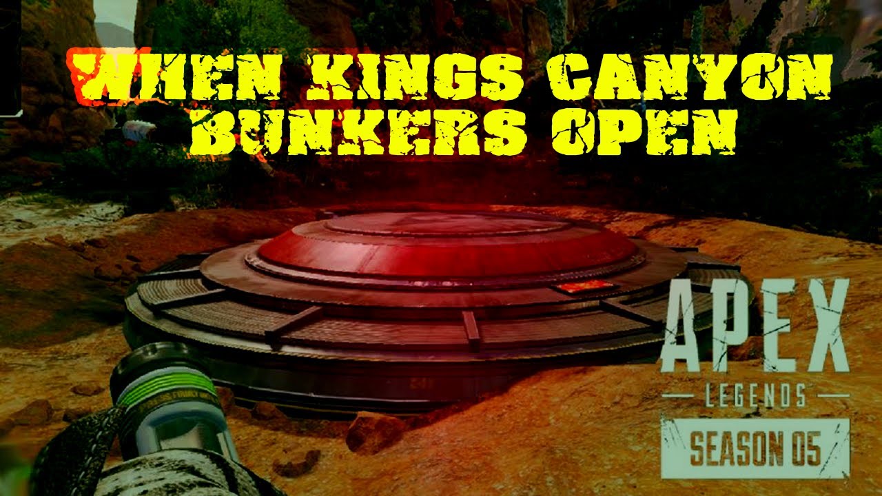 Apex Legends leak reveals when Kings Canyon bunkers will open - YouTube