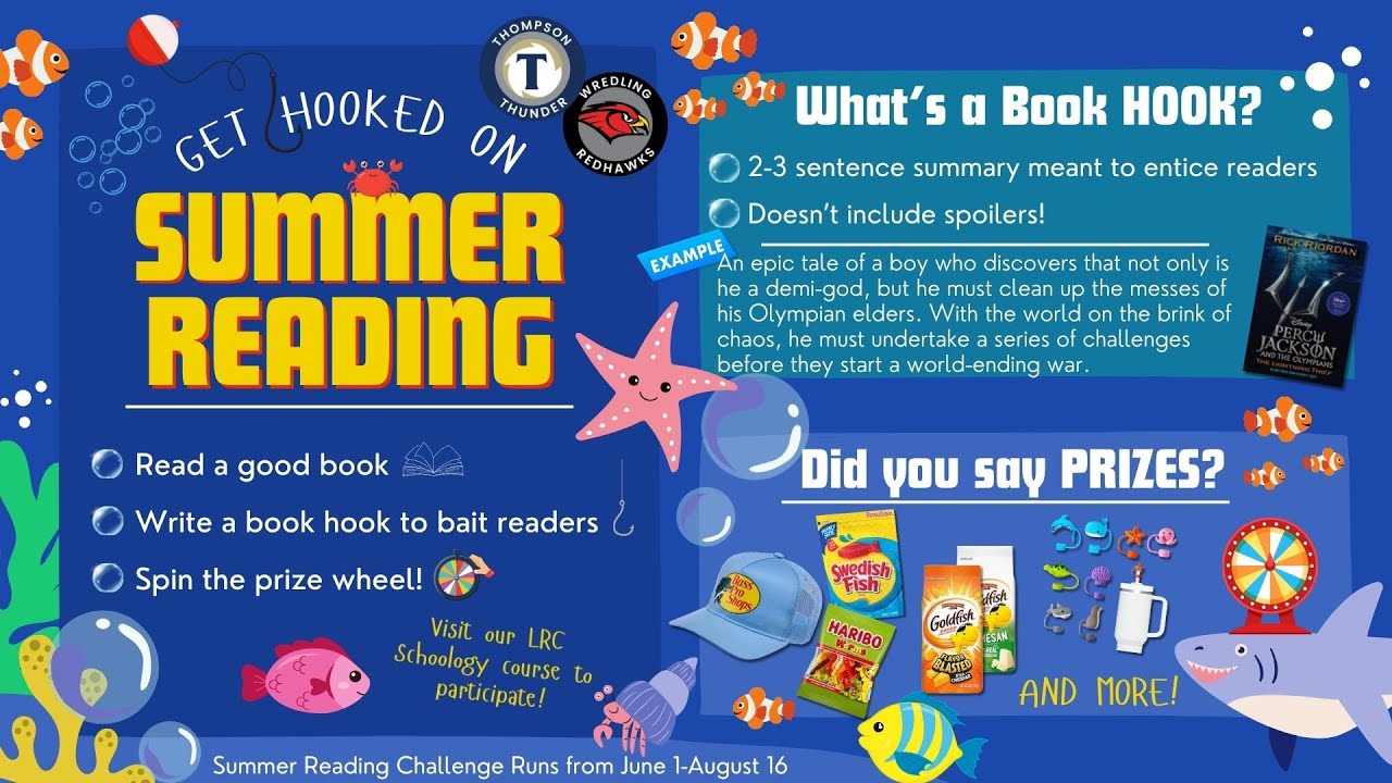 Get Hooked on Summer Reading 2024 - YouTube