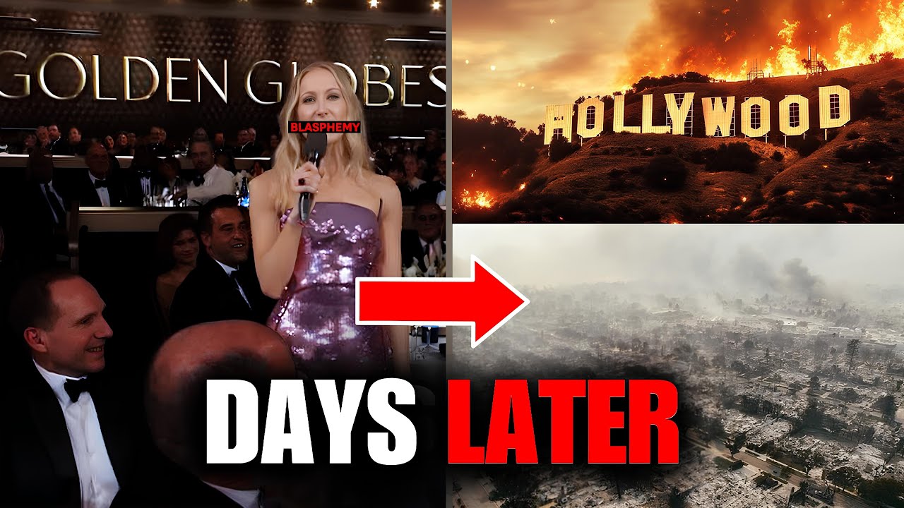 Hollywood MOCKED God A Few Days Before LA Fires - YouTube