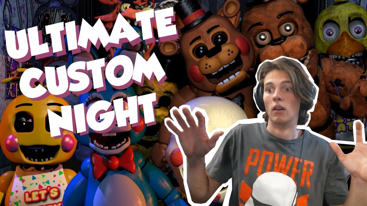 FNaF ULTIMATE CUSTOM NIGHT CHALLENGES!! - Part 2 - YouTube