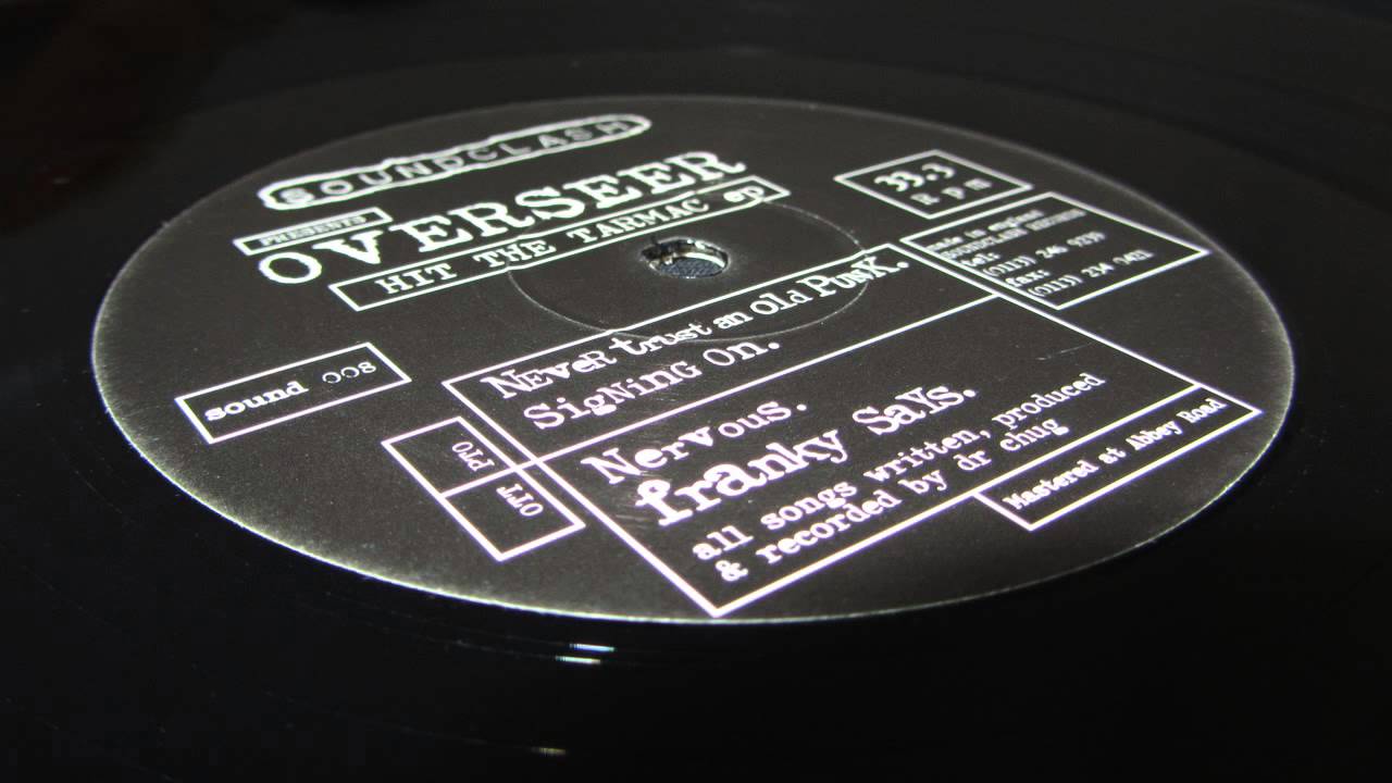 Overseer (Dr. Chug / Rob Overseer) - Franky Says - YouTube