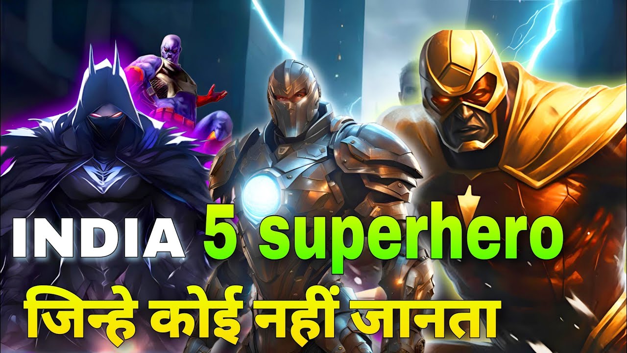 top 5 superhero in india who can beat Marvel heroes|raj comics doga ...