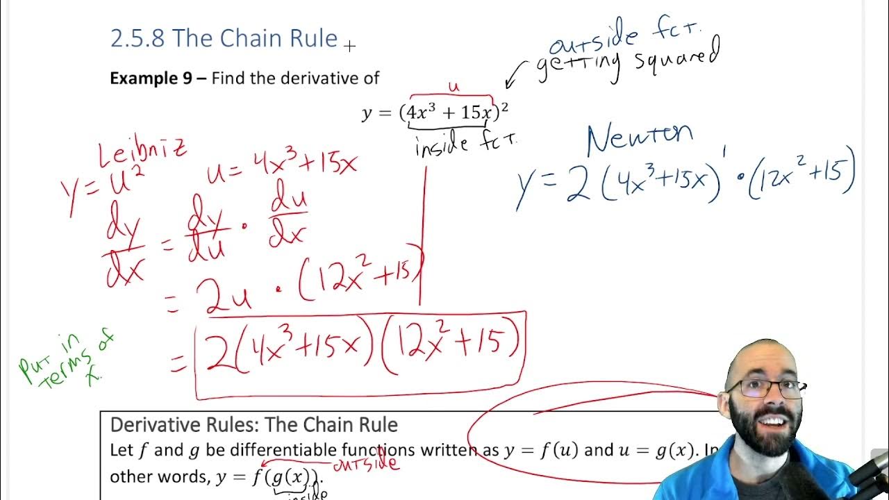 2 5 8 The Chain Rule - YouTube