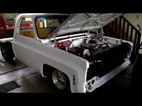 1973 C10 408ci twinn turbo 520hp 7 psi