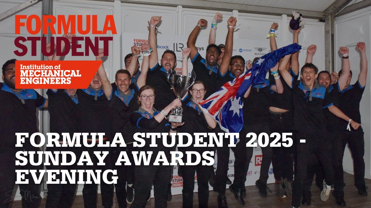 Formula Student 2025 - Final Awards & Closing Ceremony - YouTube