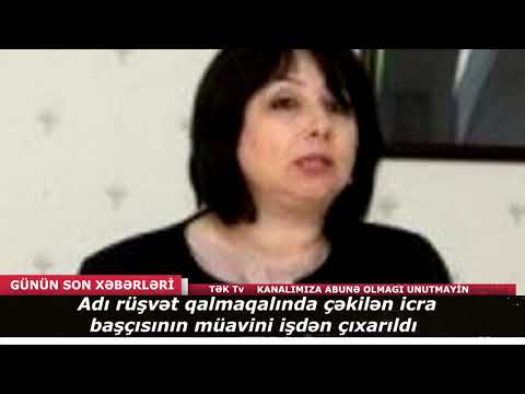 Adı rüşvət qalmaqalında çəkilən icra başçısının müavini işdən çıxarıldı