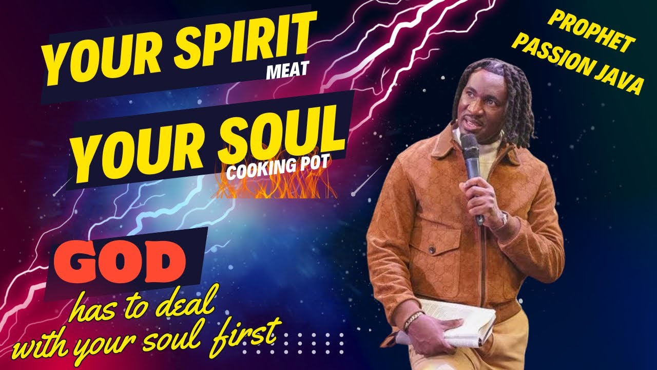 God deals with your soul first, then He uses your Spirit! Amazing ...