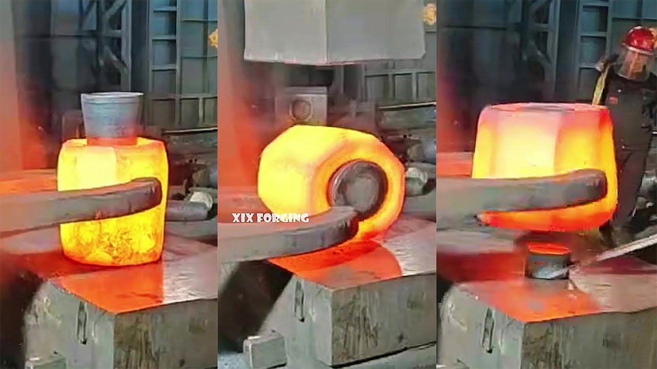 How To Professionally Forge Steel Billets EP1430 - YouTube