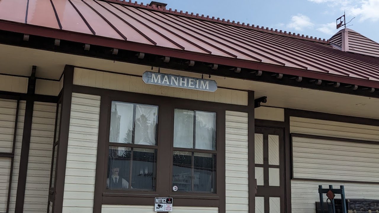 America's Rail Stations - Manheim Pennsylvania - YouTube