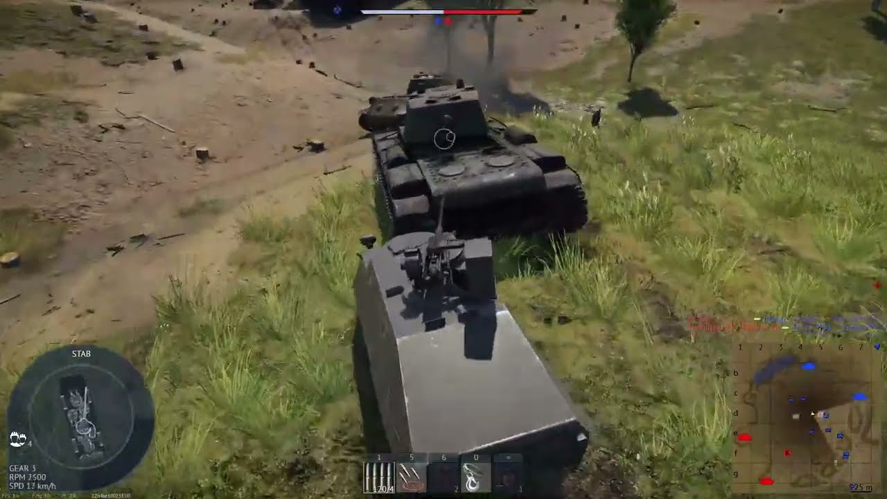 R3 picking on a heavy tank - YouTube