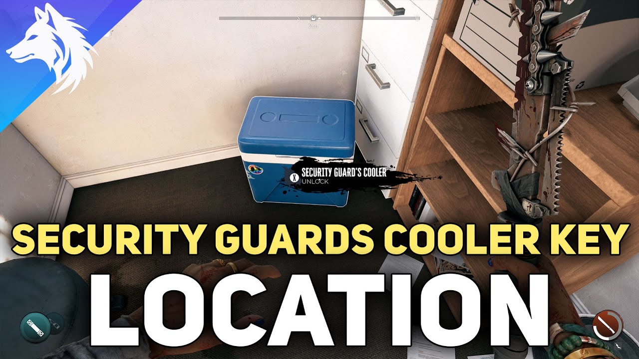 Security Guards Cooler Key Location Security Guard Dead Island - YouTube