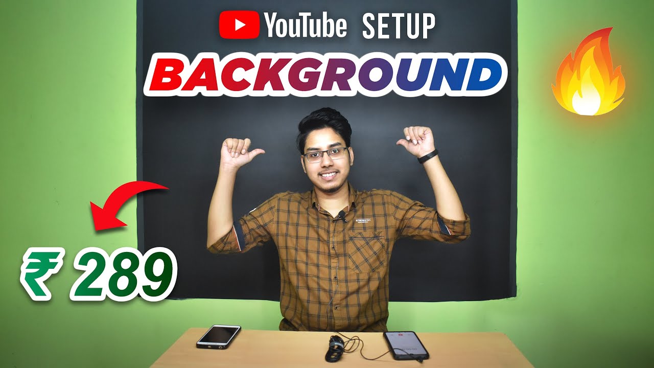 My YouTube Setup Background | PRATIK - YouTube