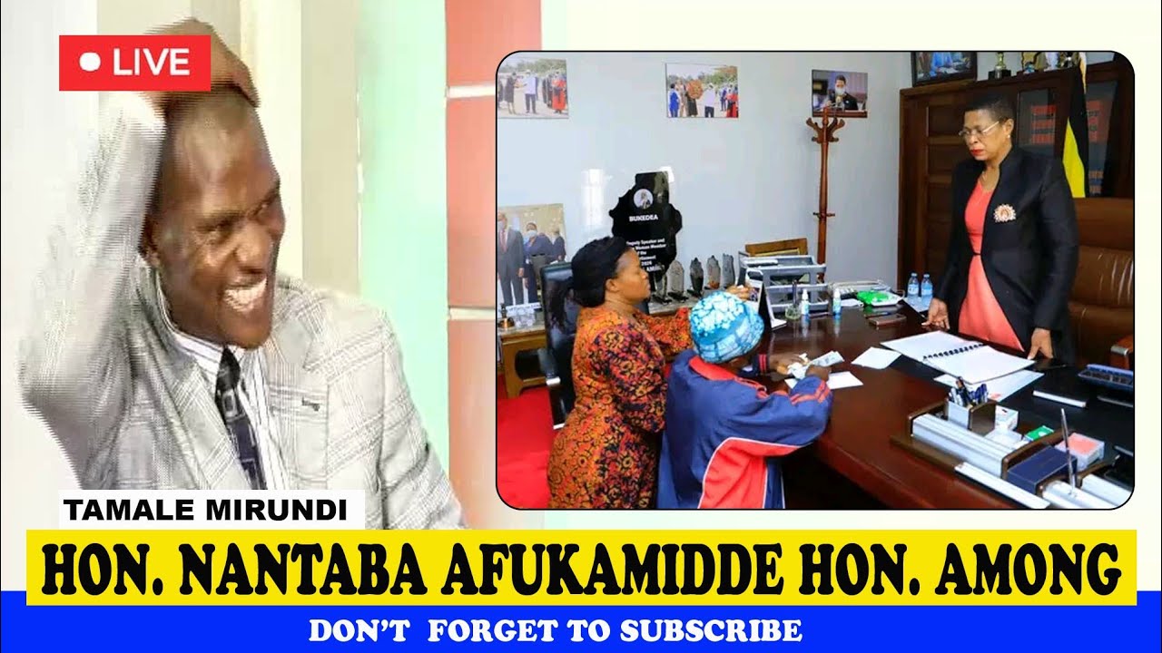 HON. NANTABA AFUKAMIDDE HON AMONG , November 25, 2022 ; Tamale Mirundi ...
