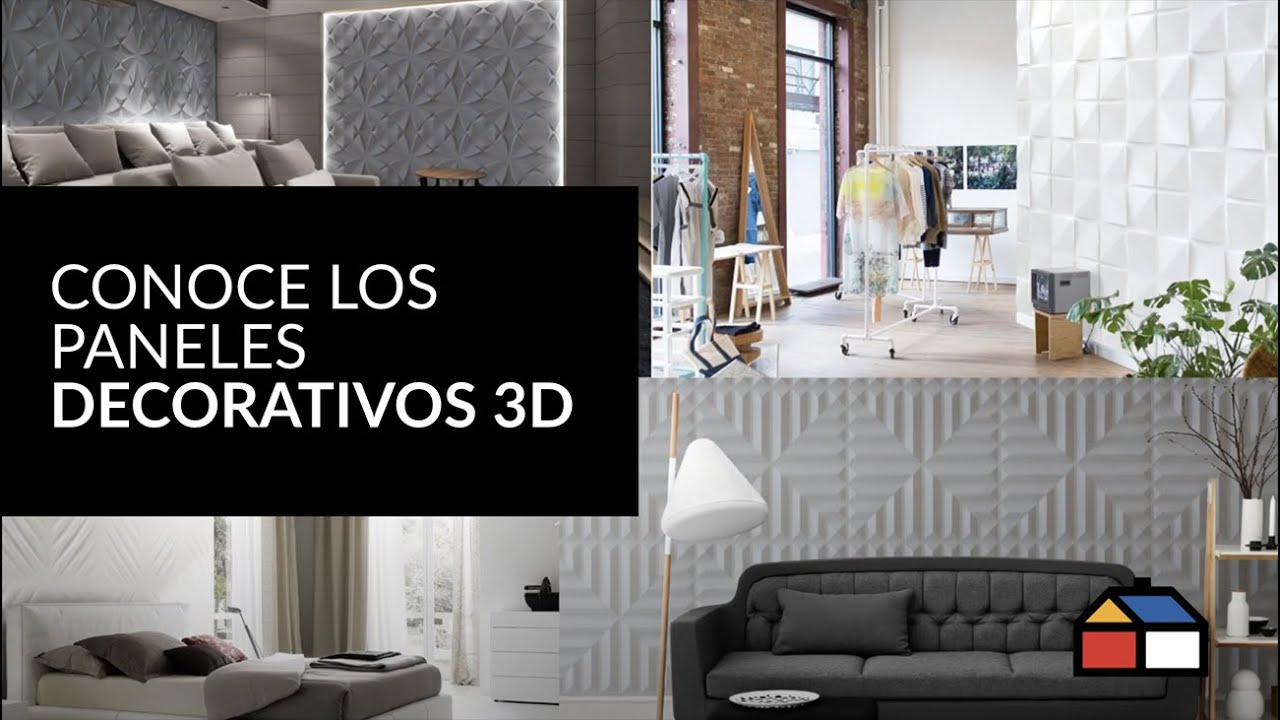 Instala un panel decorativo en tu pared - YouTube