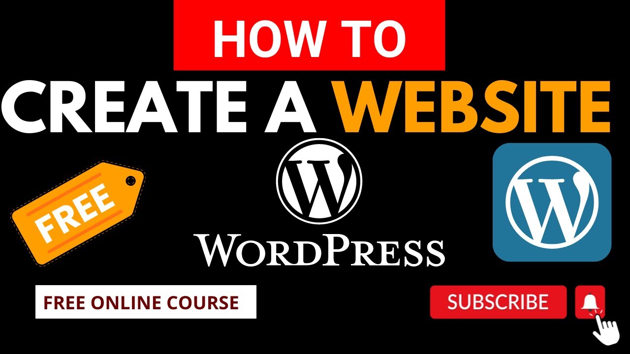 Create FREE Website with WordPress | Make a Website with Free Domain Hosting | Build WordPress ...