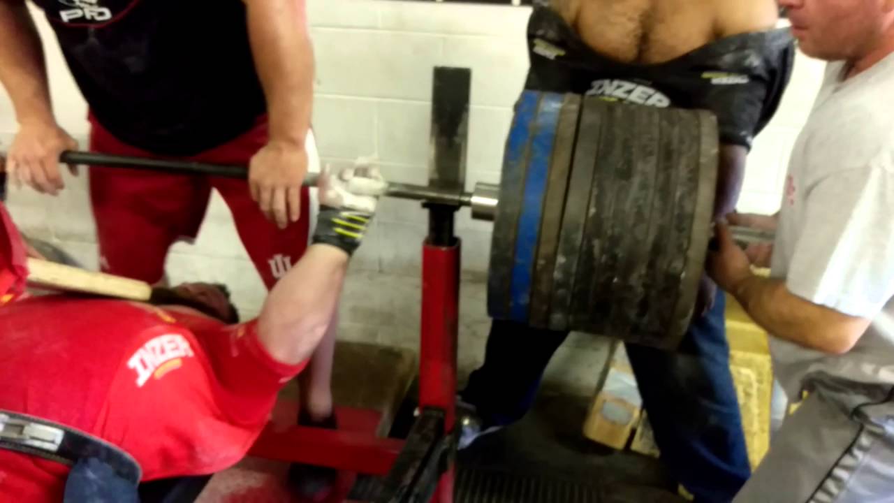 Dave Hoff 965lbs -1bd - 2016 final meet prep - YouTube