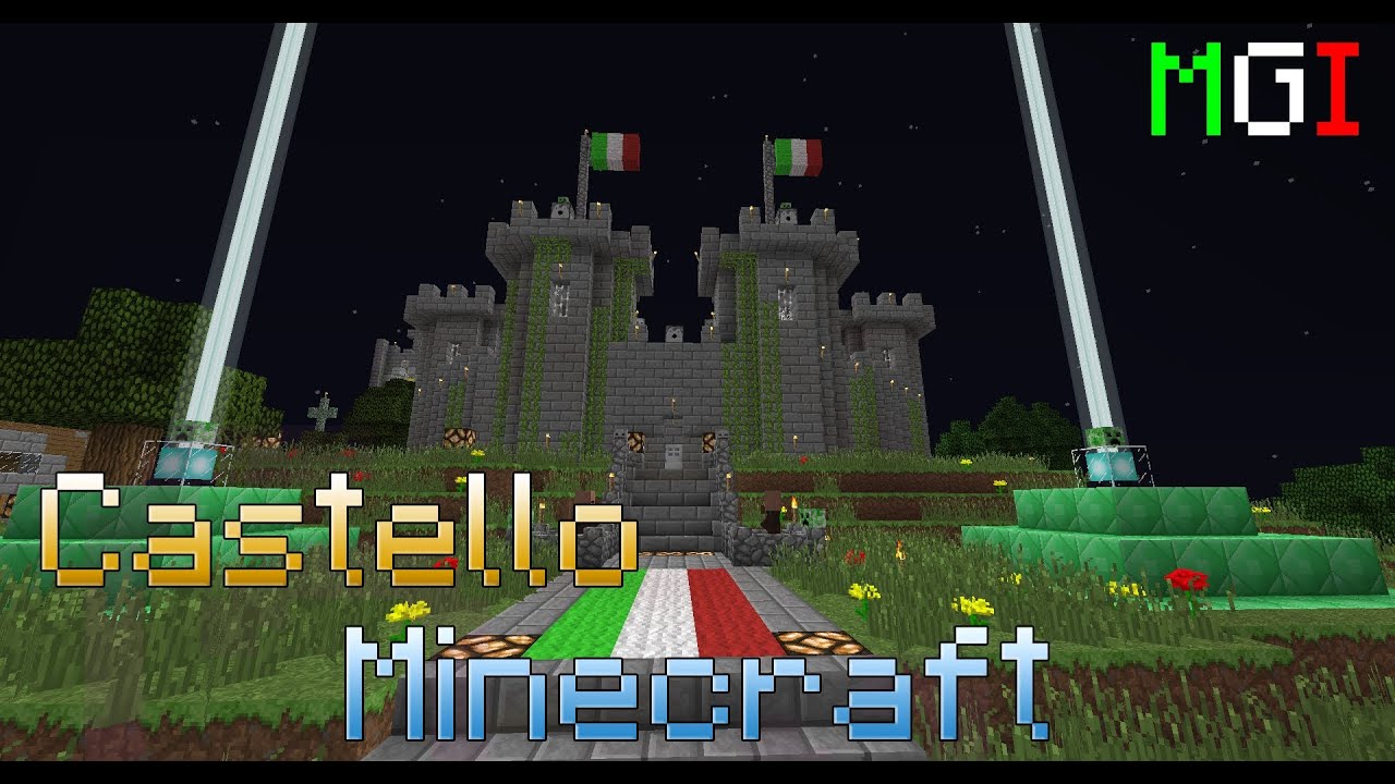 Minecraft Custruzioni - Castello - YouTube